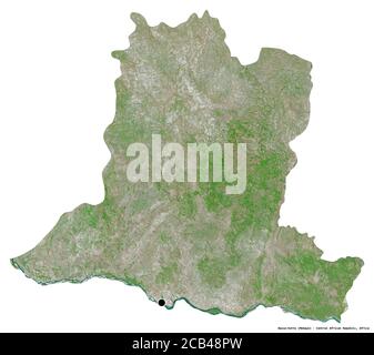 Basse-Kotto, prefecture of Central African Republic. Open Street Map ...