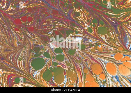 Abstract creative marbling pattern for fabric, design background ...
