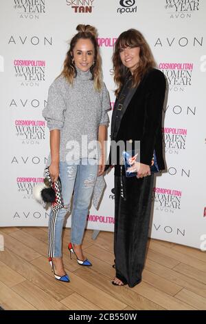Claire Tregoning and Pip Edwards attend the Aje show during Mercedes ...