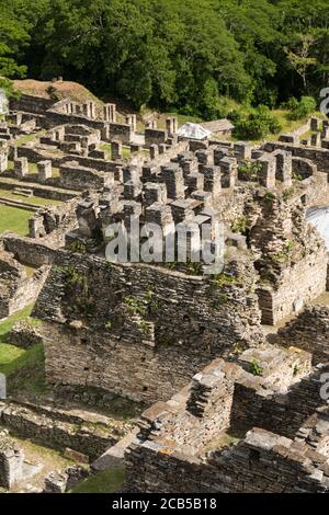 The Acropolis of Tonina is built on seven terraces above the Main Plaza ...