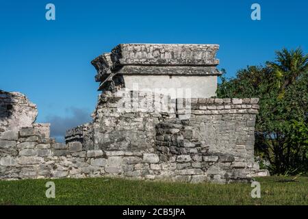 The Temple of the Diving God or Descending God in the ruins of the ...