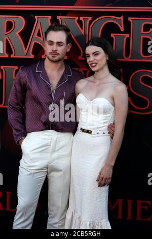 LOS ANGELES - JUN 28: Dacre Montgomery, Francesca Reale at the ...