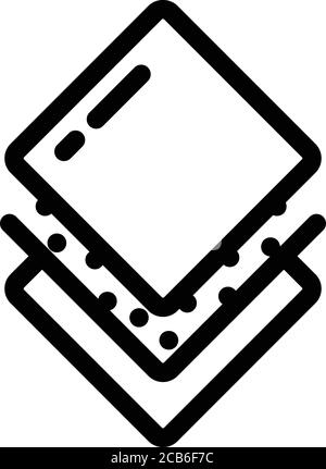 Absorption icon, absorb water linear design Stock Vector Image & Art ...