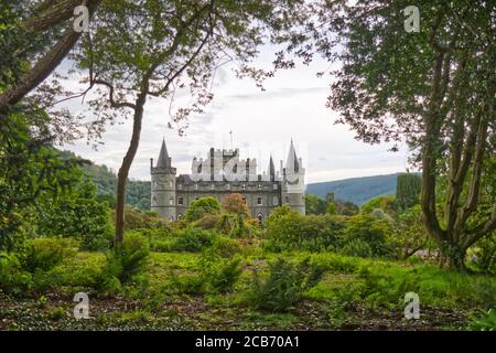 Inveraray Castle and Gardens Stock Photo - Alamy