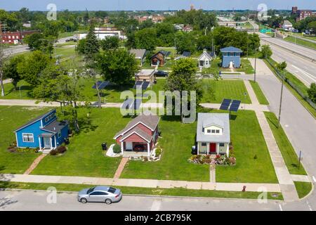 Detroit, Michigan - Tiny houses, built by Cass Community Social ...