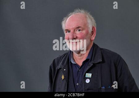 Scottish writer Tom Pow attends a photocall during the annual Edinburgh ...