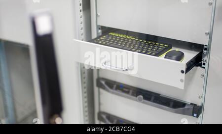 Computer unit on relay protection system. Bay control unit. Medium ...