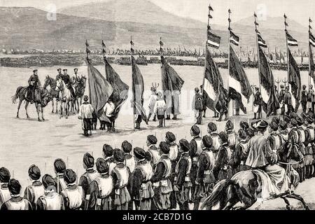 First Sino-Japanese War. Regular troops of the Chinese Provincial Army ...