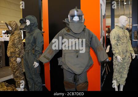 Army protective equipment sapper suit Stock Photo - Alamy
