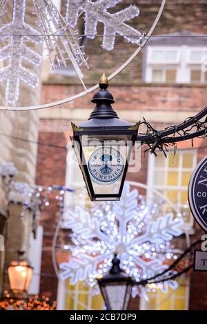 Lights and decorations in the shopping area of Riyadh Boulevard, in ...