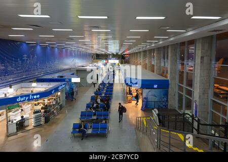 manas international airport bishkek kyrgyzstan Stock Photo - Alamy
