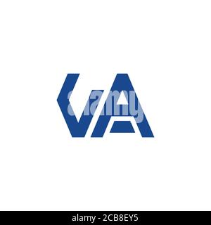 Simple VA initial Logo designs template vector illustration Stock ...