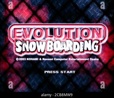Evolution Snowboarding - Nintendo Gamecube Videogame - Editorial use ...