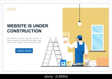 Website under construction Stock Vector Image & Art - Alamy