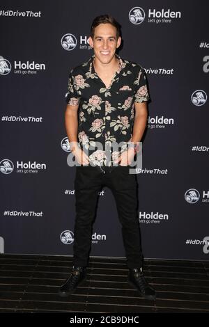 Jake Rich (L) attends the Holden Astra launch Stock Photo - Alamy