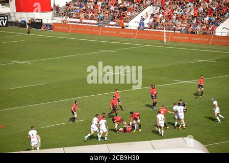Toulon vs Pau rugby match at the Mayol Toulon stadium Stock Photo - Alamy
