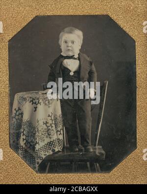 Charles Sherwood Stratton "General Tom Thumb" (1838-1883) and Mercy ...