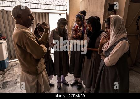 Orphans in an Christian orphanage with school in the largest Christian ...
