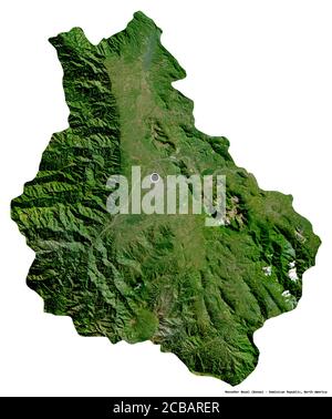 Monsenor Nouel, province of Dominican Republic. Sentinel-2 satellite ...