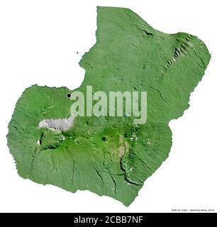 Bioko Sur, province of Equatorial Guinea. Diagram showing the location ...