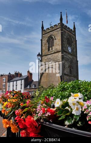 The CLock Tower and memorial cross at Coleford, Forest of Dean ...
