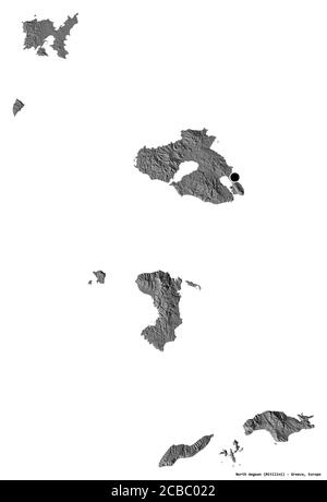 North Aegean, decentralized administration of Greece. Open Street Map ...