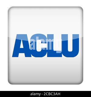 American Civil Liberties Union ACLU logo icon Stock Photo - Alamy