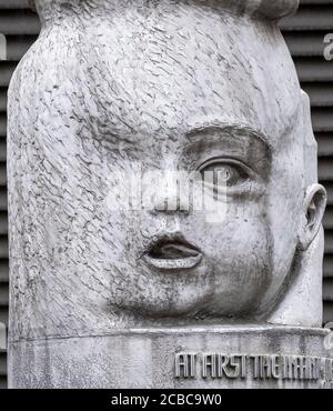 Seven Ages of Man by Richard Kindersley outside Baynard House, Queen ...