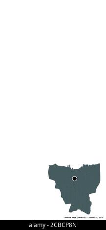 Jakarta Raya, special district of Indonesia. High resolution satellite ...