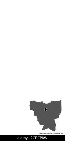 Jakarta Raya, special district of Indonesia. High resolution satellite ...