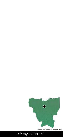 Jakarta Raya, special district of Indonesia. High resolution satellite ...