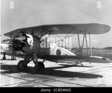 Curtiss F8C-4 Helldiver Stock Photo - Alamy