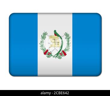 Guatemala Flag icon Stock Photo - Alamy