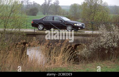 1998 Cadillac STS driving in Northern France Stock Photo - Alamy