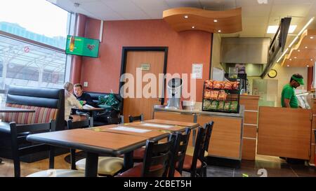 Subway Restauraut. Subway is an american fastfood restaurant franchise ...