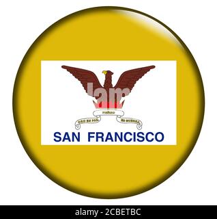 San Francisco city flag, California, USA Stock Photo - Alamy