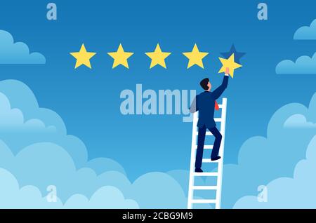 Rating. Five star rating and positive feedback. Customers satisfaction ...