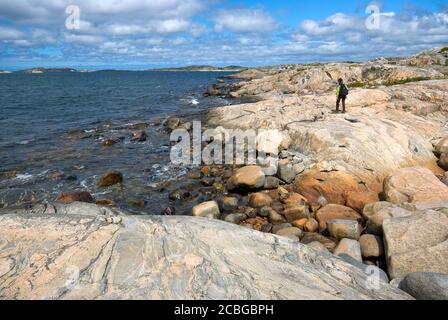 Landscape in Vrango Island, Gothenburg archipelago, Sweden Stock Photo ...
