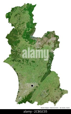 Manawatu-Wanganui, regional council of New Zealand. High resolution ...