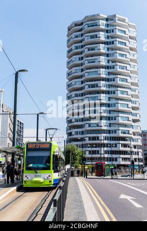 NLA Tower Croydon Stock Photo - Alamy
