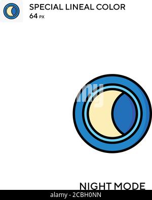 Light mode flat color ui icon Stock Vector Image & Art - Alamy