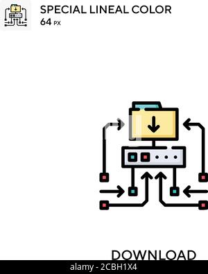 Download Special lineal color vector icon. Illustration symbol design ...