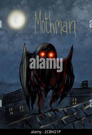 mothman In West Virginia folklore, the Mothman is a creature reportedly ...