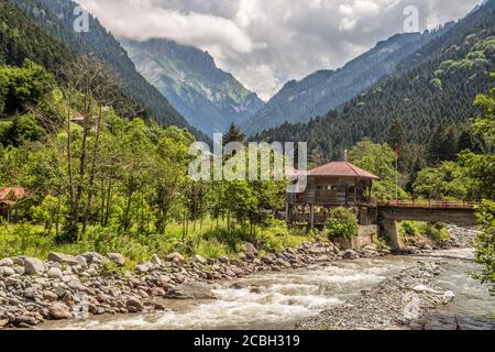Turkey, the Kaçkar Mountains National Park, mountains, lush valleys ...