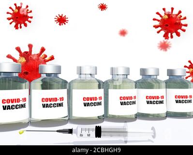 vaccine coronavirus covid-19 approved seal red from oxford england uk ...