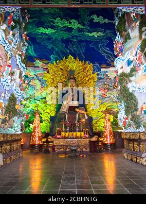 The Lord Jie Statue is the place where Jie Zitui,Famous Loyalty Office ...