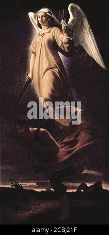 Rethel Alfred - Nemesis - German School - 19th Century - Rethel Alfred ...