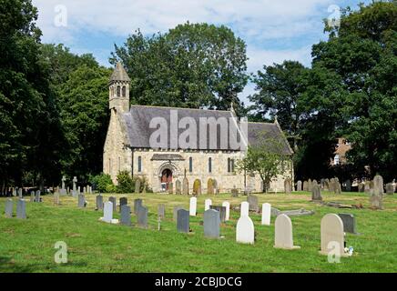 Fangfoss Church in Yorkshire st Martins Stock Photo - Alamy
