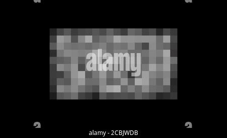 Pixel censored. Black censor bar concept. Censorship square. Abstract ...