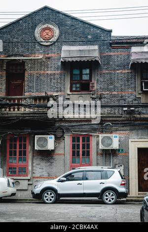 Zhang Yuan Shikumen old walled community and its buildings in shanghai ...
